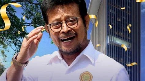 Agenda Syahrul Yasin Limpo Padat Sebelum Minta Mundur Dari Kabinet