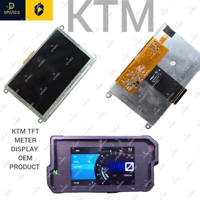 For Ktm Duke Rc 390 Adv Cluster Tacho Speedomete Tft Lcd Screen Display