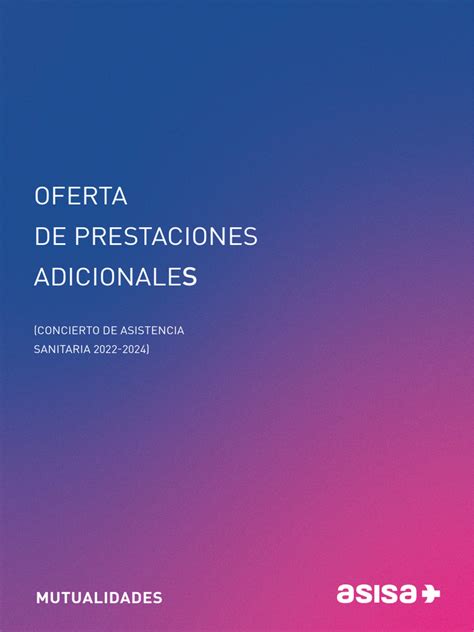 Asisa Prestaciones Mutualistas Pdf Tecnología De Reproducción