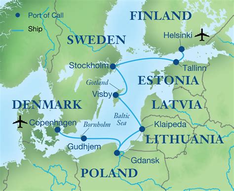 Baltic Sea Cruise Itinerary 60 Photos
