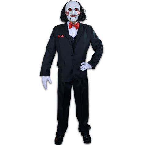 Saw Jigsaw Billy Puppet Adult Costume Trick Or Treat Studios