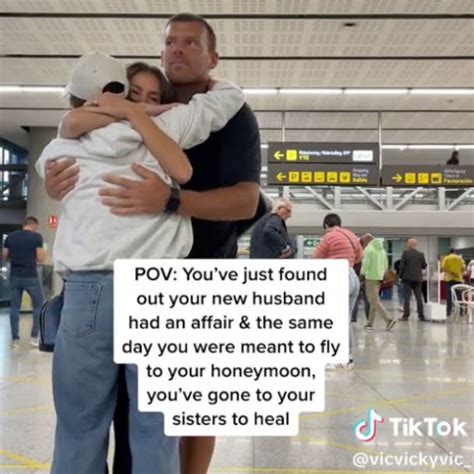 Woman Finds Out Her Husband Cheated The Day Before Their Honeymoon Started Runs Home To Be