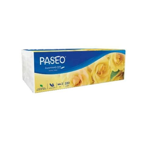Paseo Soft Pack Tissue 2 Ply Attractive Simplicity In Soft Pack Design 200s X 4s Cotton