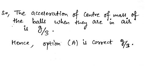 Two Identical Particles Are Projected Simultaneously From A Tower With