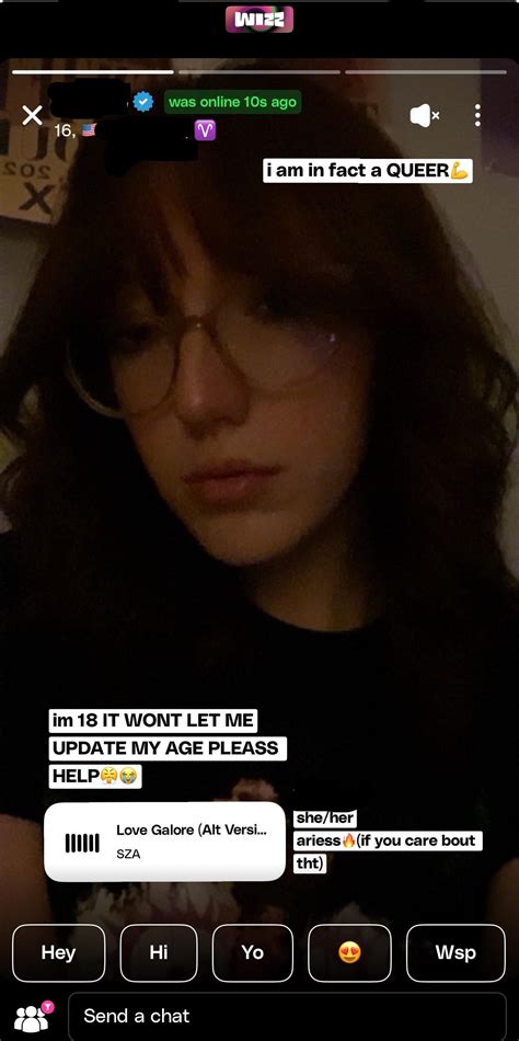 How U Fuck Up Your Age That Badly In The First Place😂 R Wizz App