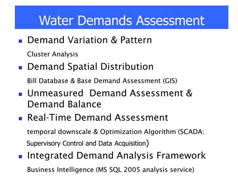 Ppt An Event Driven Model Framework For Water Distribution Systems