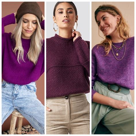 Outfits Con Suéter Morado Para Mujer 2026 Como Combinarlo Muy Trendy