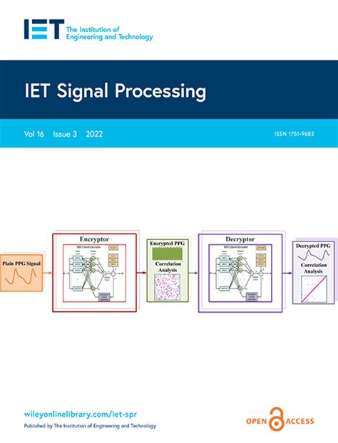Iet Signal Processing Vol 16 No 3 Iet Signal Processing Vol 16 No 3