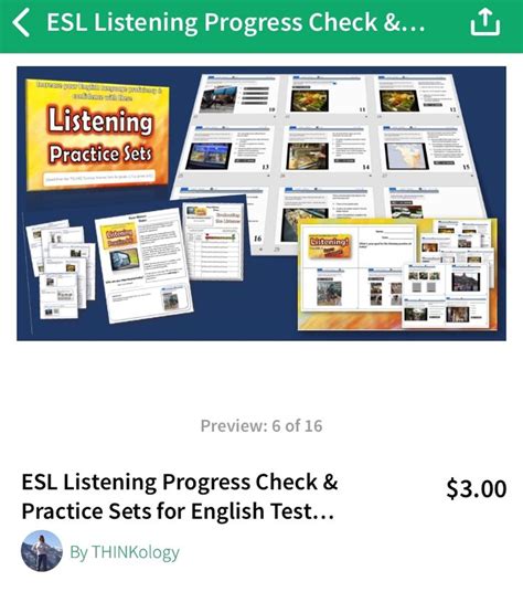 Telpas Listening Sets Formatted To Look Just Like Testnav Tutorials And The Actual Telpas