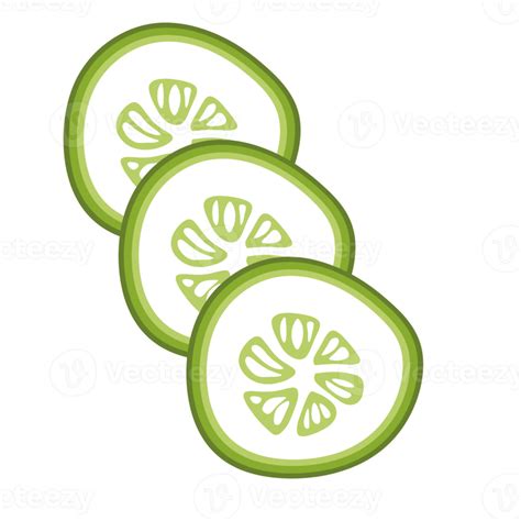 Clipart Cucumber Slice