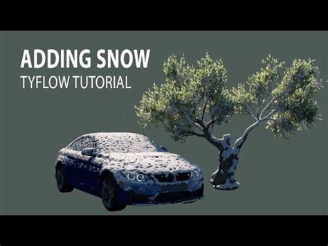 D TUTORIAL ADDING SNOW IN D STUDIO MAX YouTube Ds Max Ds Max Tutorials