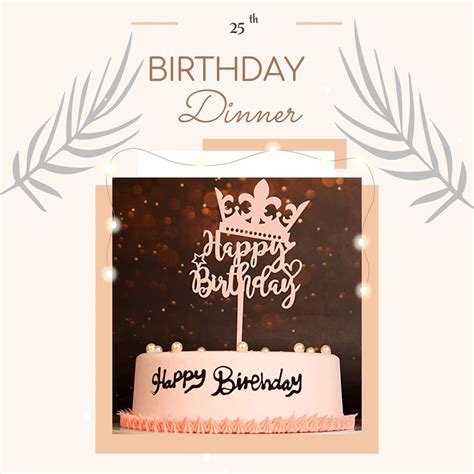 Jual Undangan Ulang Tahun Video Ulang Tahun Birthday Dinner Undangan Digital Ulang Tahun Orang