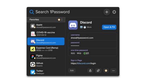 1password Browser Extension Får Touch Id Windows Hello Och Dark Mode