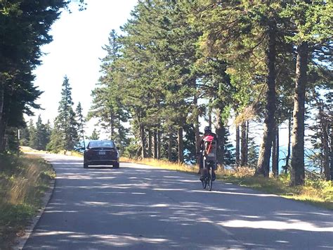 Bicycling The Schoodic Loop Road At Acadia National Park Acadia East Campground