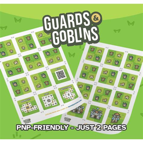 Acheter Guards And Goblins Print And Play Beaverlicious Jeux De Société