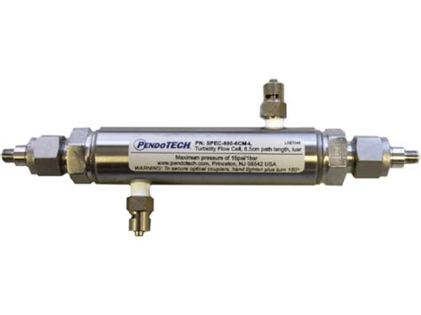 Pendotech Turbidity And Absorbance Flow Cells Turbidity Meters