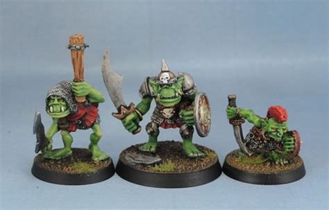 A Trio Of Classic Kev Adams Citadel Greenskins Azazels Bitz Box