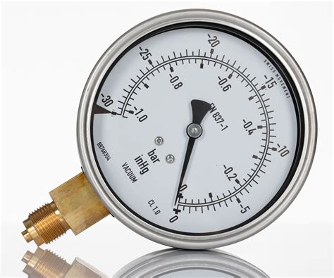 Rs Pro Vacuum Pressure Gauge 0bar Rs