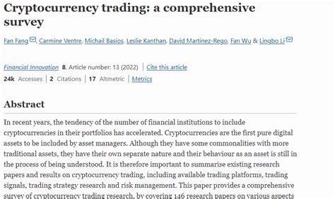 Blockchain Research Papers Network Analysis
