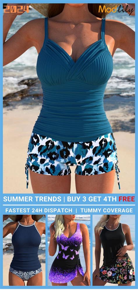 Modlily Trendy Swimwear For Summer Summer Sale Buy 3 Get 4th Free