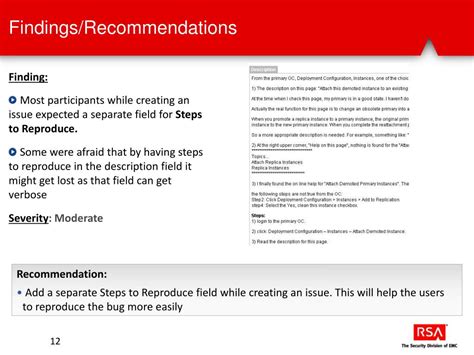 Ppt Usability Findings Jira Recommendations Powerpoint Presentation Id 6728927