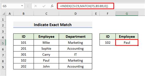 Fixed INDEX MATCH Not Returning Correct Value In Excel 5 Reasons