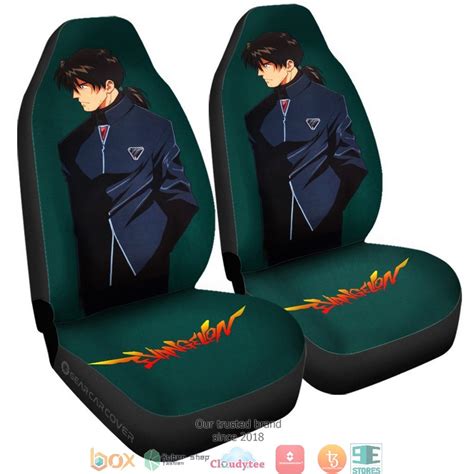 Hot Ryoji Kaji Neon Genesis Evangelion Seat Covers Boxbox Branding