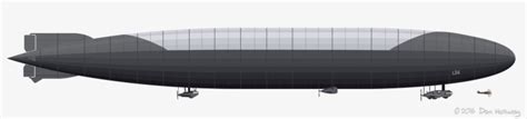 The U Class Zeppelin L54 Was Of The Late War “height U Class Zeppelin