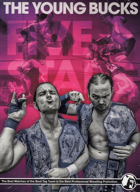 Pwg The Young Bucks Five Stars Double Dvd Set The Young