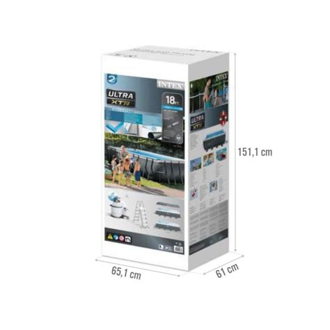 Basen Ultra XTR Rectangular Frame Intex 549x274x132 26356