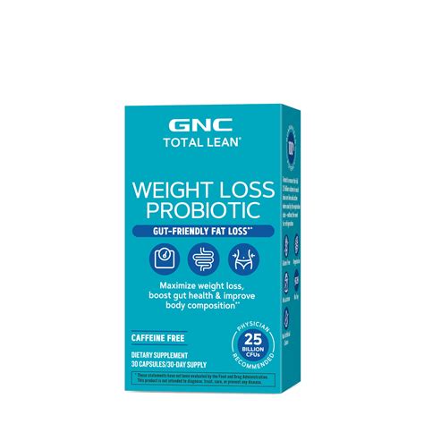 Gnc Total Lean® Weight Loss Probiotic 30 Capsules 30 Servings Gnc