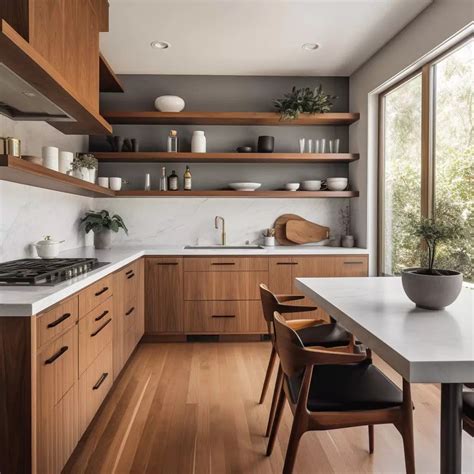 Pin By Monique Harris On Kitchen Mid Century Modern Kitchen Design