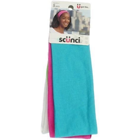 Scunci® Interlock Headwraps Assorted 5 Ct Fred Meyer