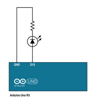Arduino Blink Example BreadBoard