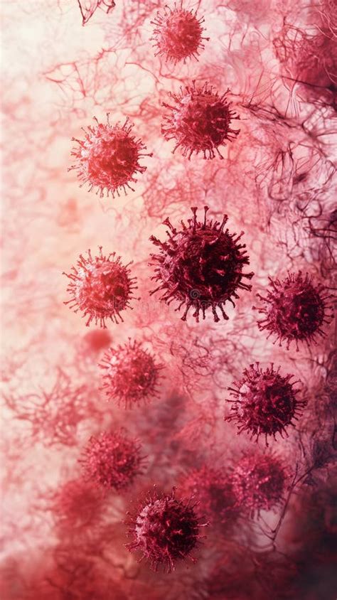 Microscopic Virus Cellular Infection Viral Replication Pathogen