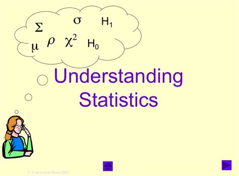 Understanding Statistics A Level Statistical Powerpoint Curriculum