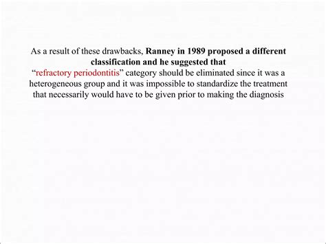 Seminar On Classification Of Periodontal Diseases Pptx