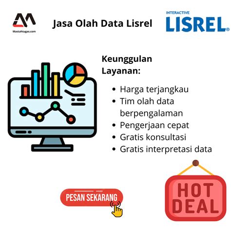 Jasa Olah Data Lisrel Terpercaya Joki Tugas Kuliah Murah Cepat