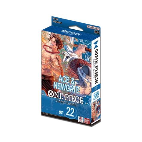 One Piece Card Game St22 Starter Deck Ace And Newgate Oz Juegos