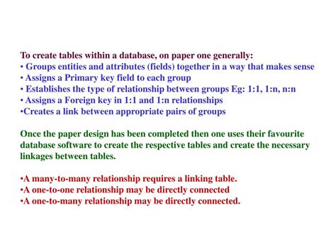 PPT Relational Database Design PowerPoint Presentation Free Download ID