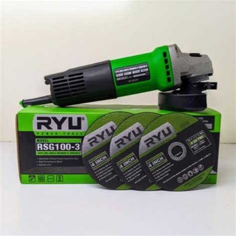 Jual Mesin Gerinda Ryu Angel Gerinda 4 Ryu Rsg 100 3 Shopee Indonesia