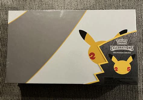 Pokemon Celebrations Ultra Premium Collection Box 25th Anniversary Upc