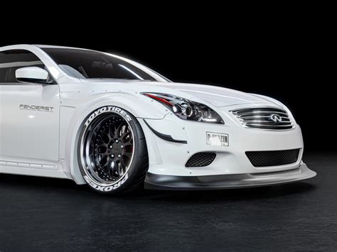 Fenderist Spec S Fender Flares Set Wide Body Kit Infiniti G37 Coupe