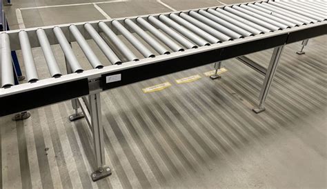 Rollenbahn Fördertechnik Förderbahn Leicht Rollenbahn Aluminiumrahmen Mit Aluminiumrollen In