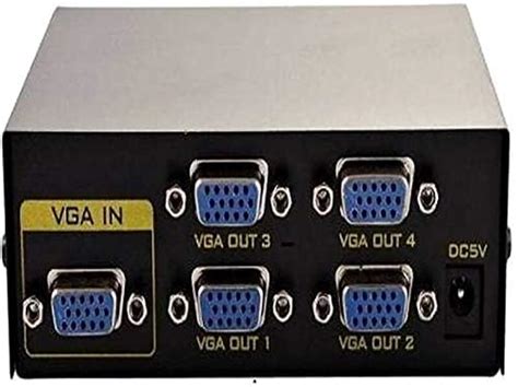 Port VGA Splitter Sharing Switch Box VGA Out VGA In VGA Input VGA Output For PC