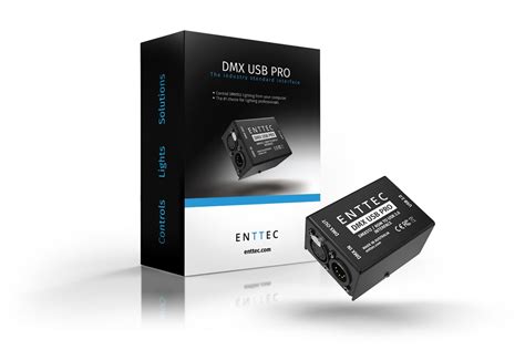 Dmx Usb Pro The Industry Standard For Dmx Usb Interface Enttec