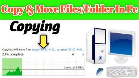 Move Files From One Folder To Another Windows Youtube