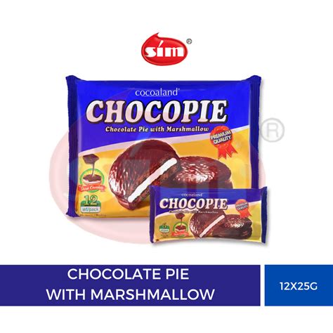 Sn Cocoaland Choco Pie Vegetarian 300g Shopee Malaysia