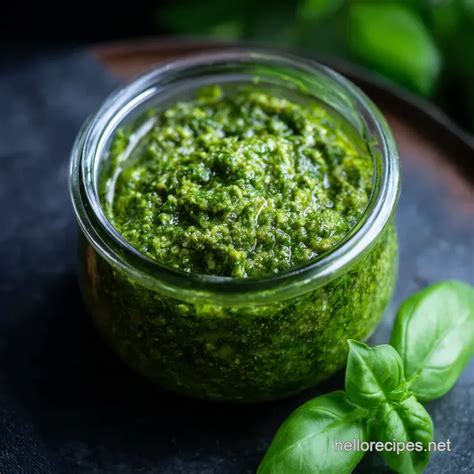 Homemade Pesto Sauce My Fresh Basil Pesto Recipe Hello Recipes