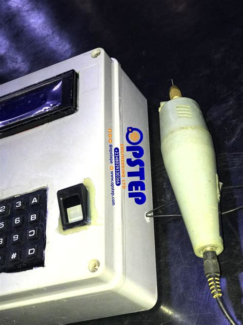 Biometric Authentication For An Atm Using Fingerprint And Password Opstep